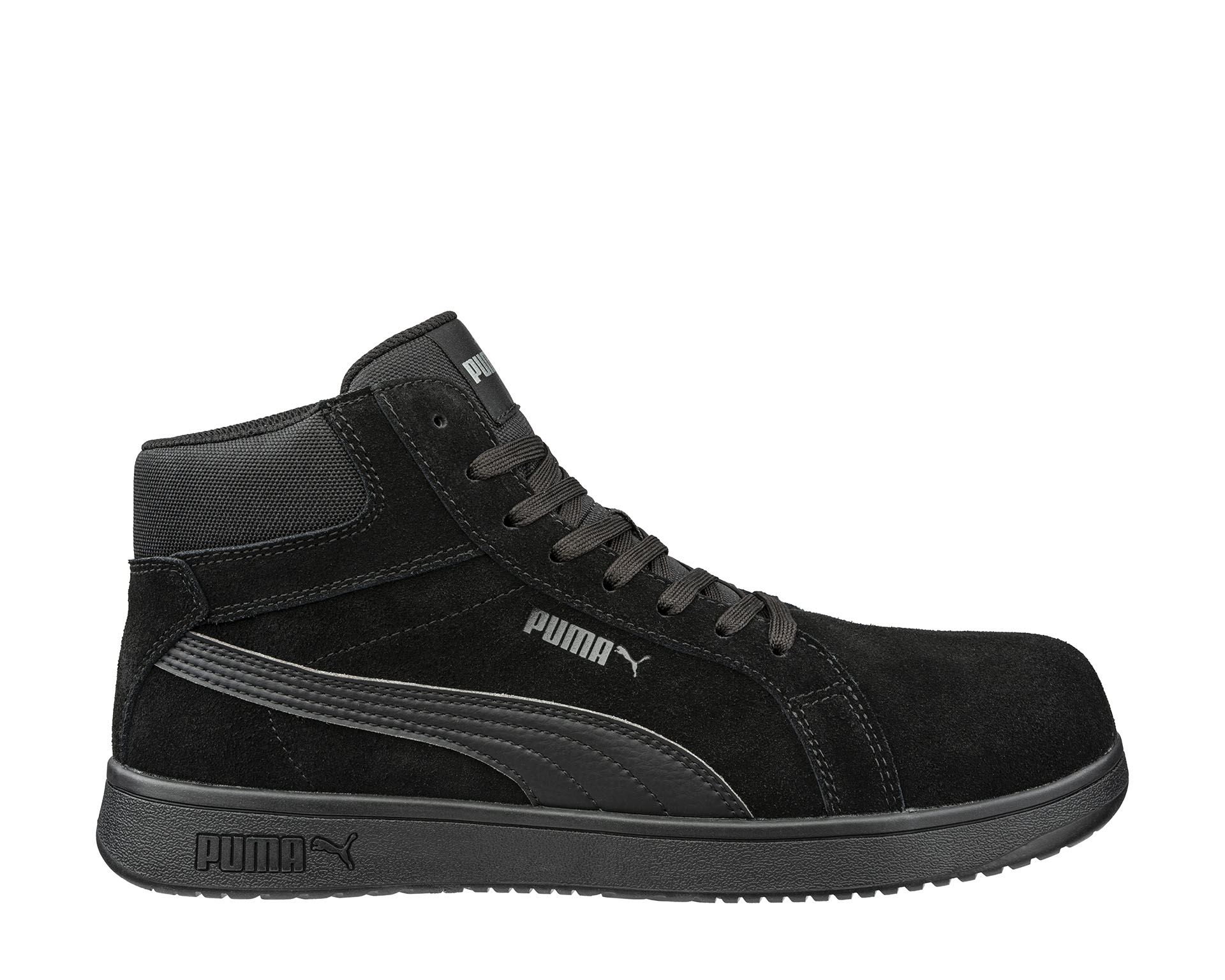 ICONIC BLK/BLK WNS MID|PUMA SAFETY safety shoes ASTM EH SR | Puma ...